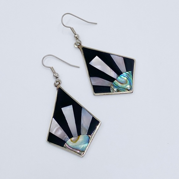 alpaca | Jewelry | Vintage Alpaca Mexico Abalone Shell Mother Of Pearl ...